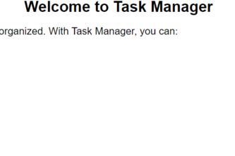 TaskManager | Devpost