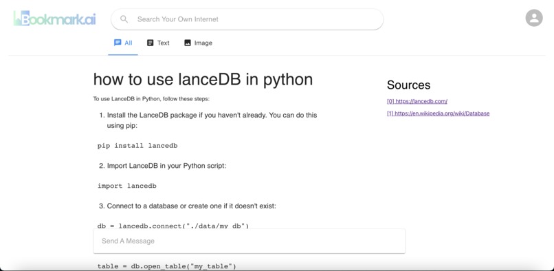 Bookmark.AI | Devpost