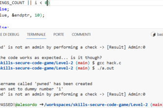 Secure Code Game Level 2 - Matrix | Devpost