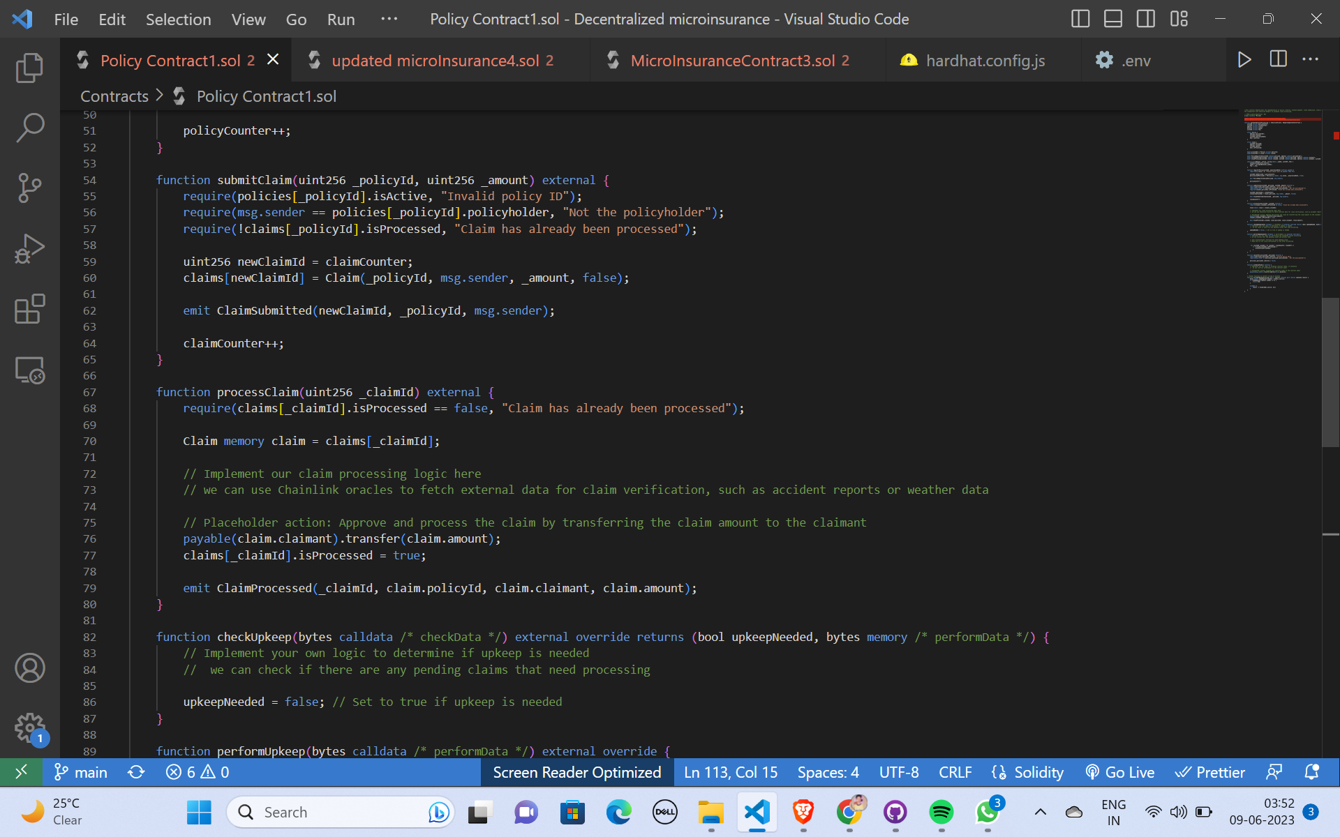 decentralized microinsurance platform | Devpost