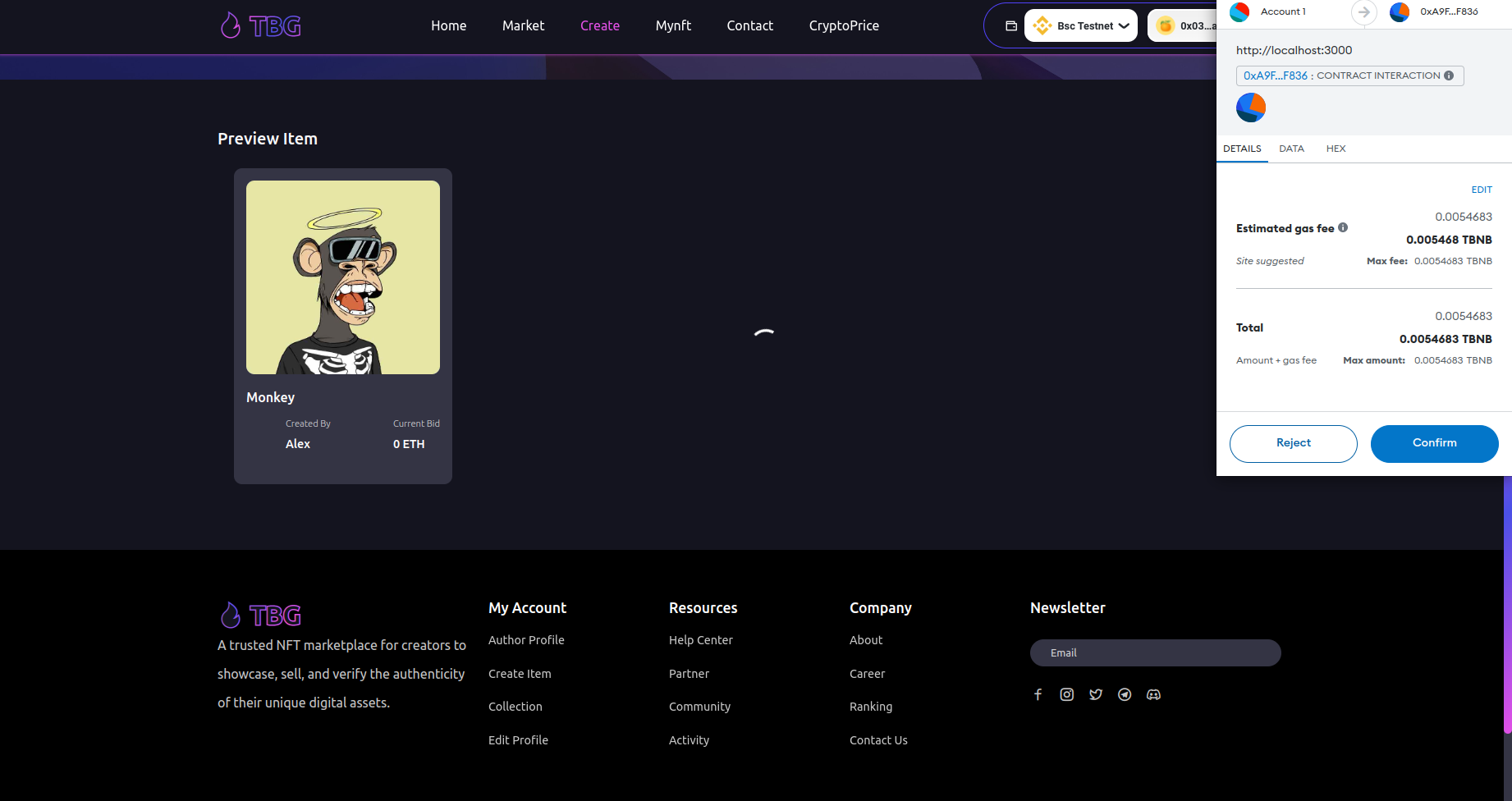 The Nft Marketplace | Devpost