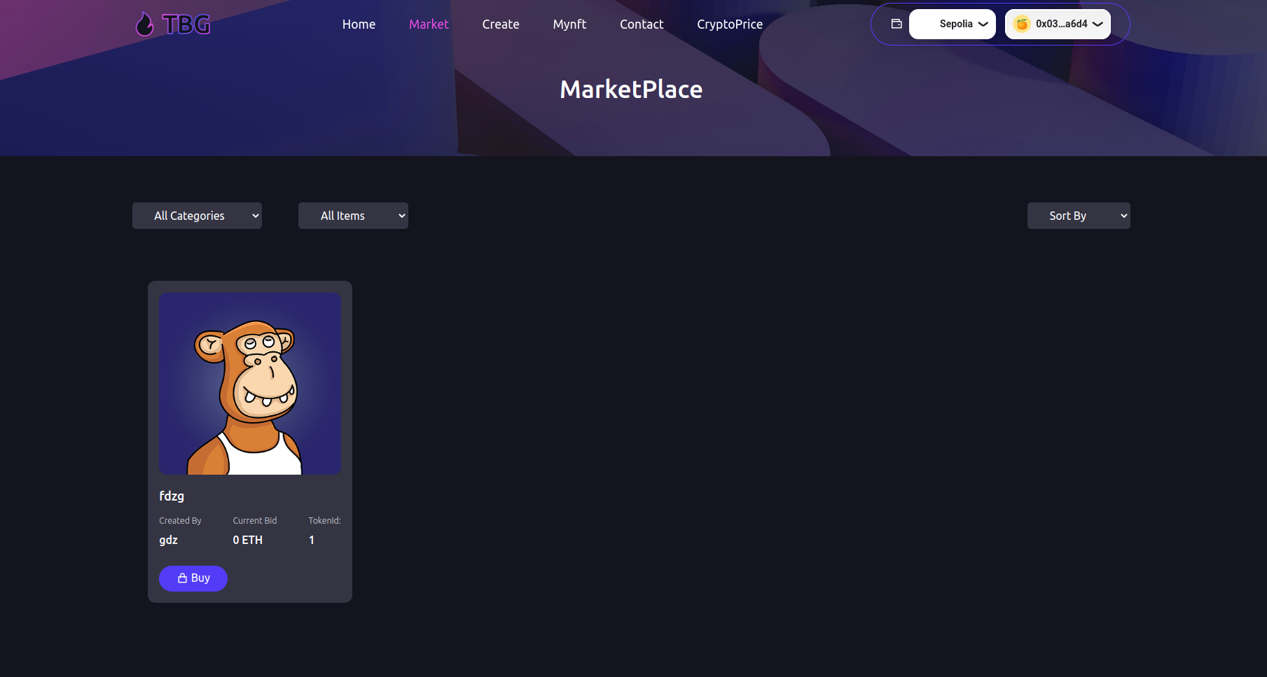 The Nft Marketplace | Devpost