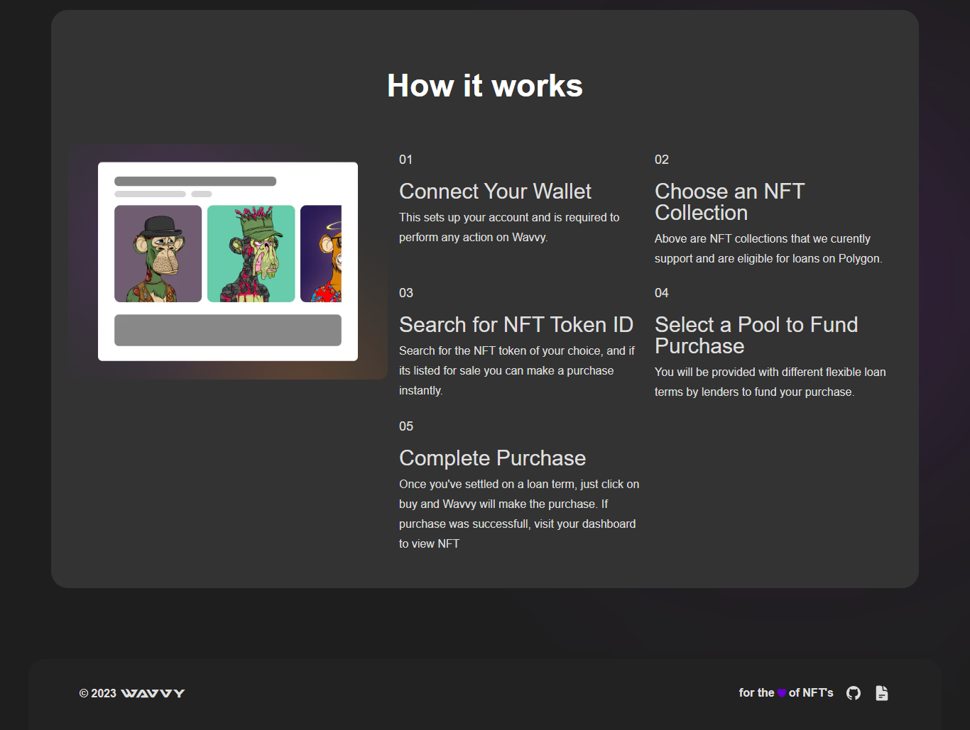 Wavvy - NFT Lending | Devpost