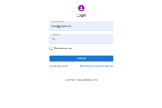 Login page | Devpost