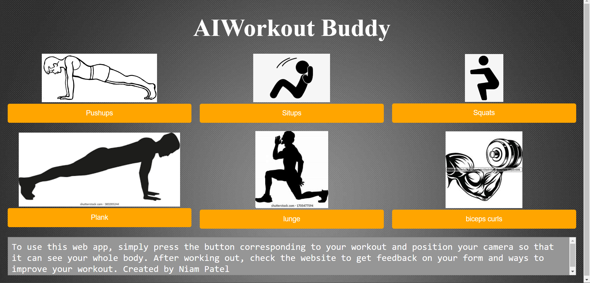 AI Workout buddy | Devpost