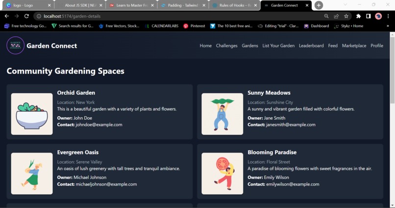Garden Connect-Community Gardening | Devpost