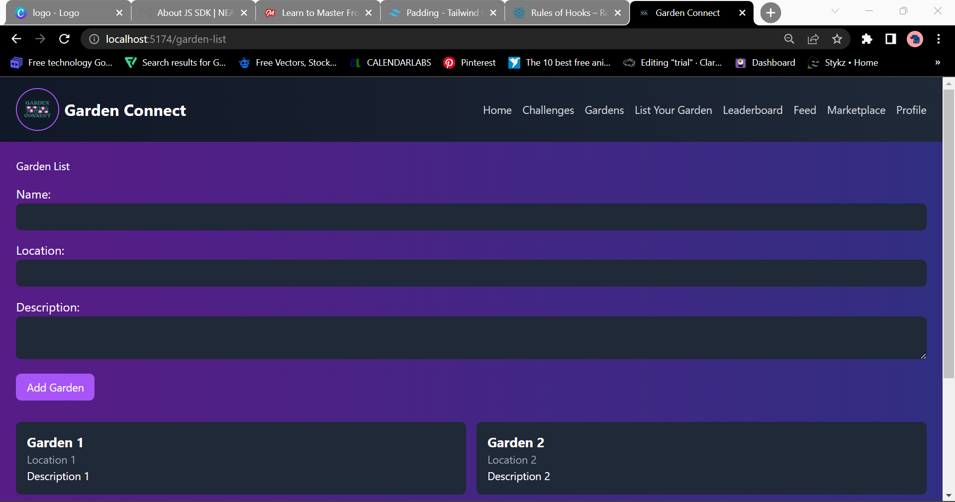 Garden Connect-Community Gardening | Devpost
