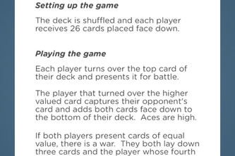 War Card Game | Devpost