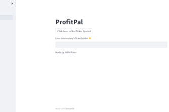 ProfitPal | Devpost