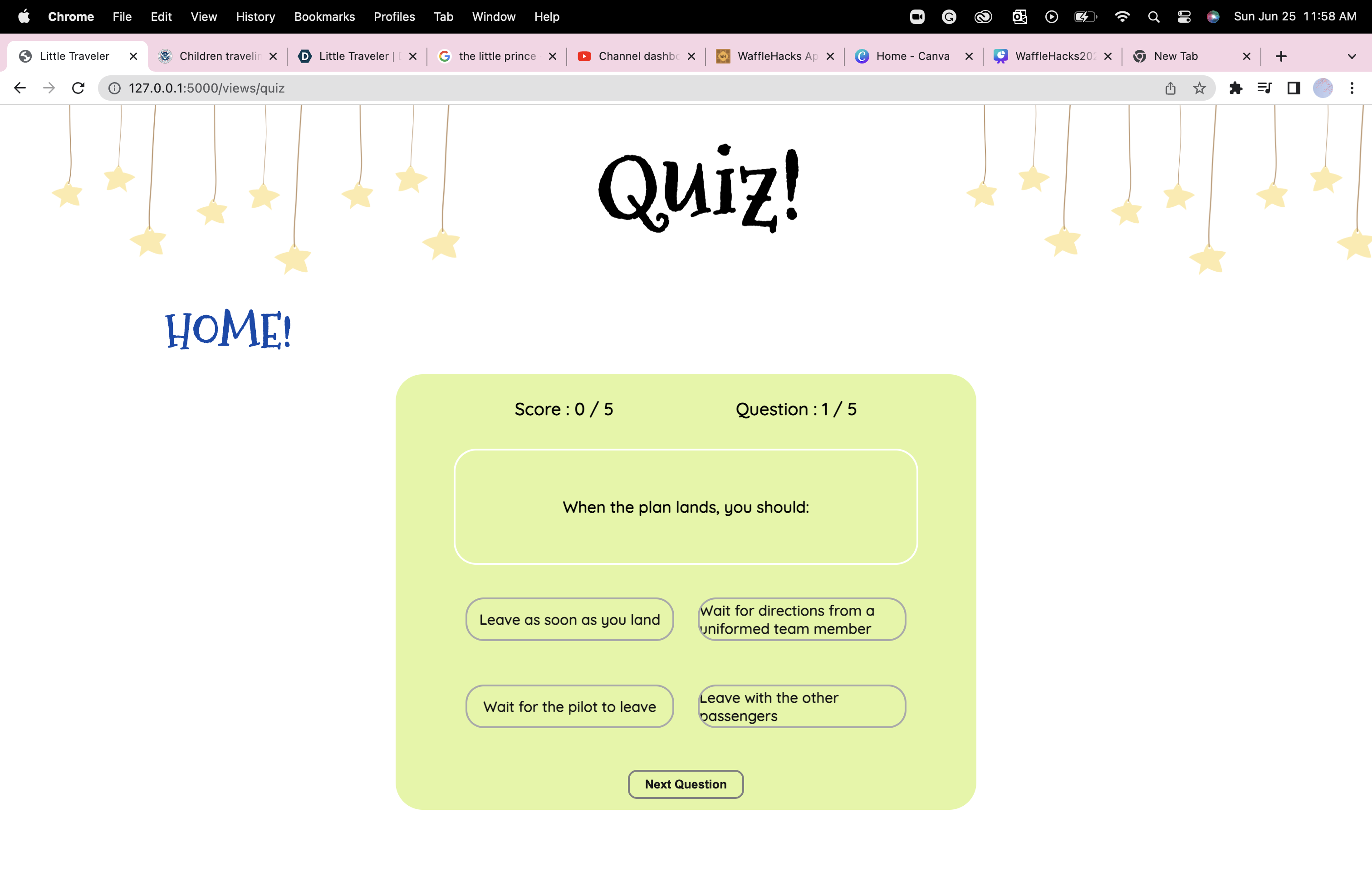 Little Traveler | Devpost