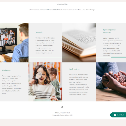 The Elite Club | Devpost