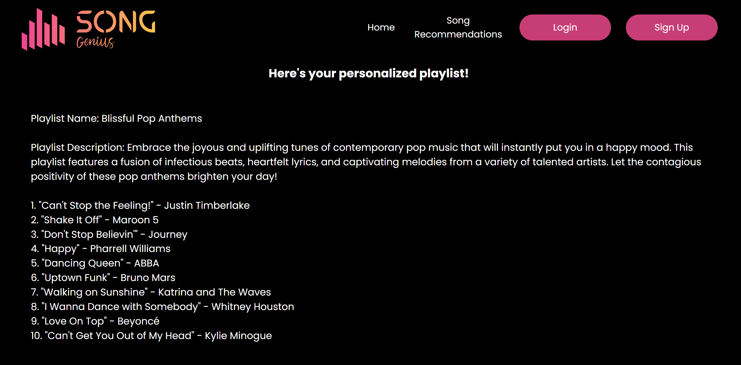 Song Genius | Devpost