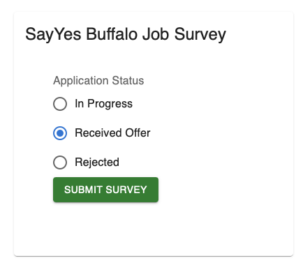 Say Yes Buffalo | Devpost