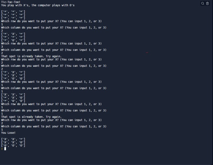 Tic-Tac-Toe Simulator | Devpost
