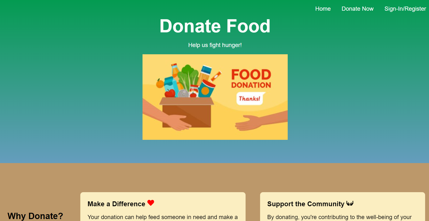 Donate-Dish | Devpost