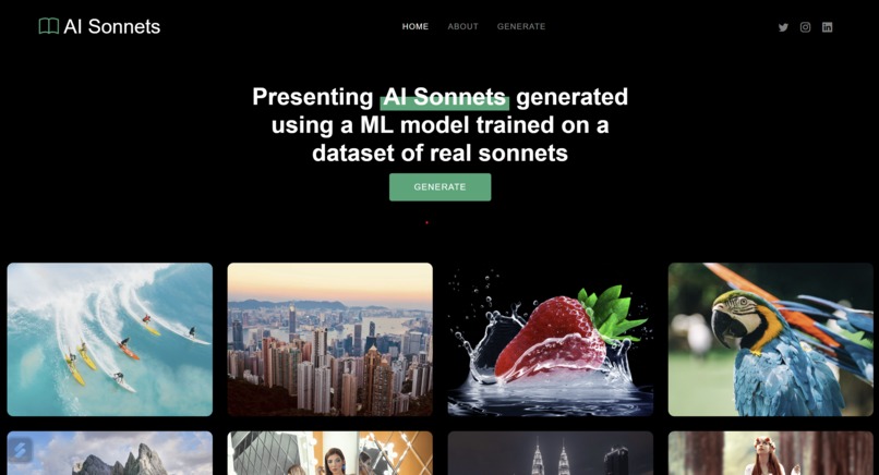 AI Sonnets | Devpost