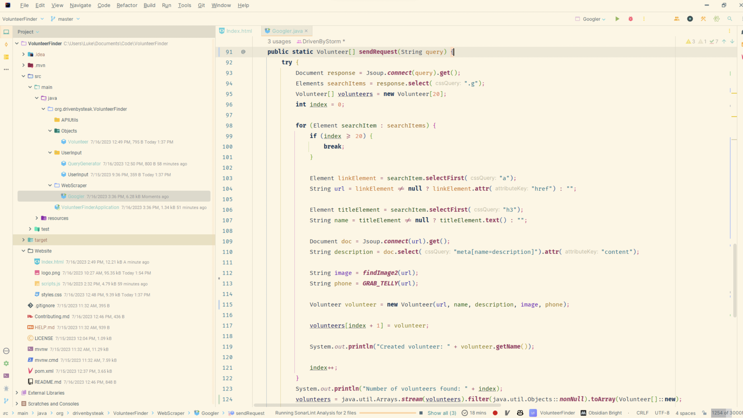 Volunteer Opportunities Hub | Devpost