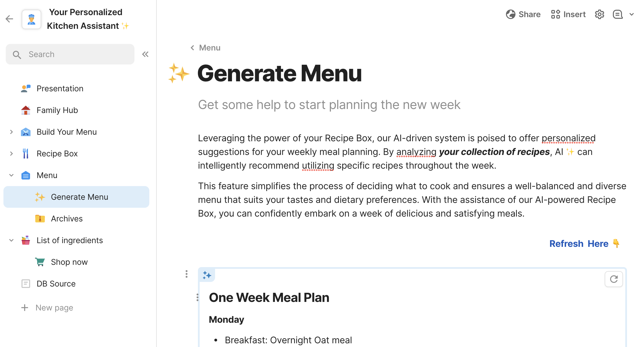 Your Personalized Kitchen Assistant | Devpost