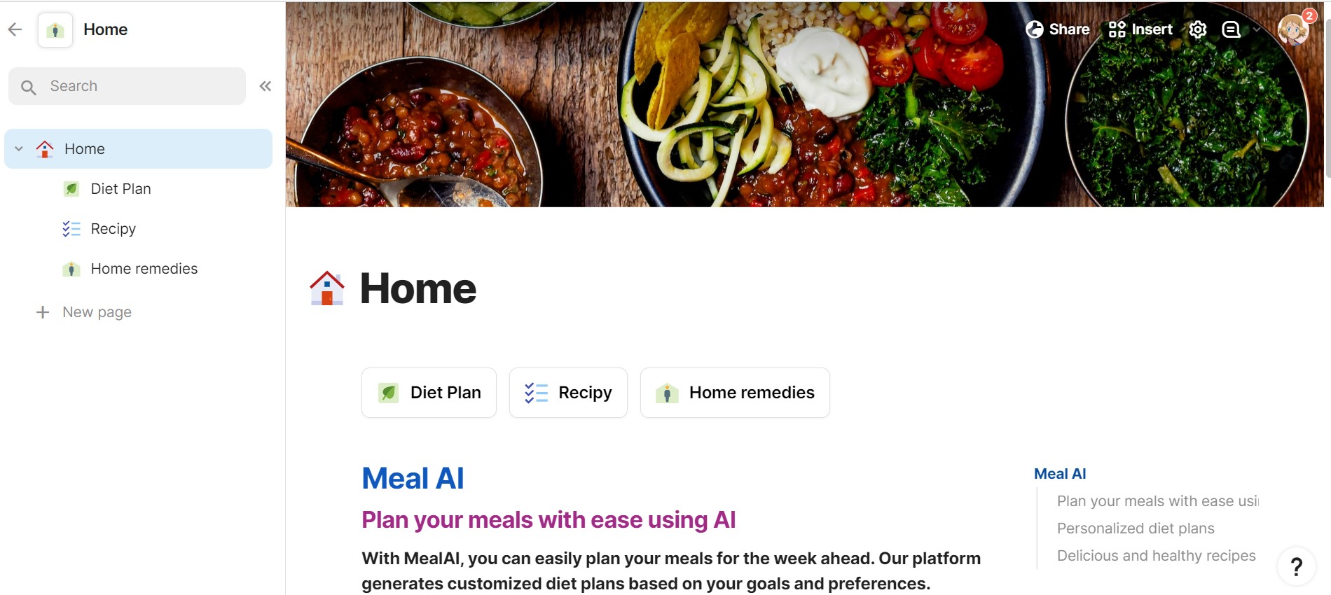 Meal AI | Devpost