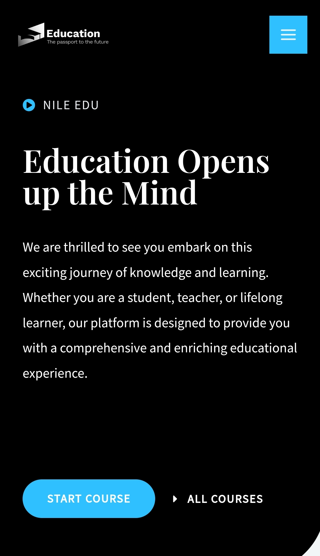 Nile edu ( educational platform) | Devpost