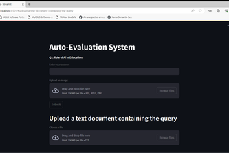 Auto-Evaluation System | Devpost