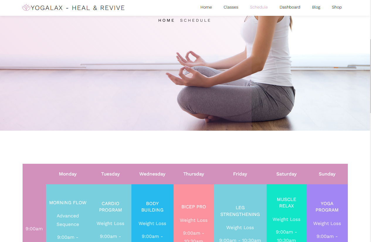 Yogalax - Heal & Revive | Devpost