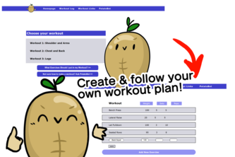 Buff Potato Fitness Web App | Devpost