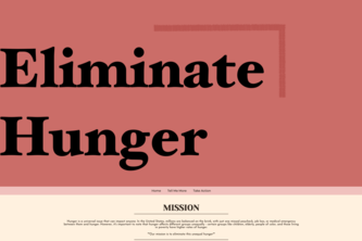 Eliminate Hunger | Devpost