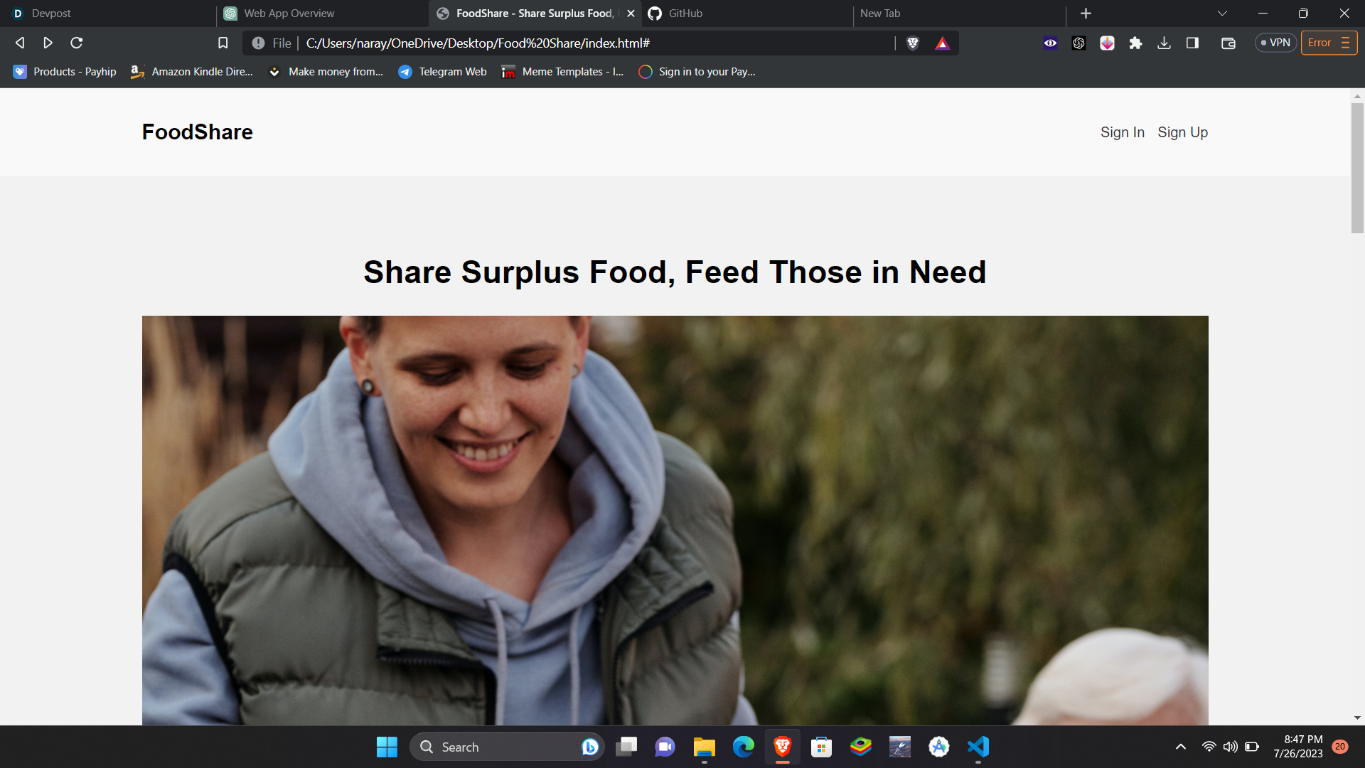 FoodShare | Devpost