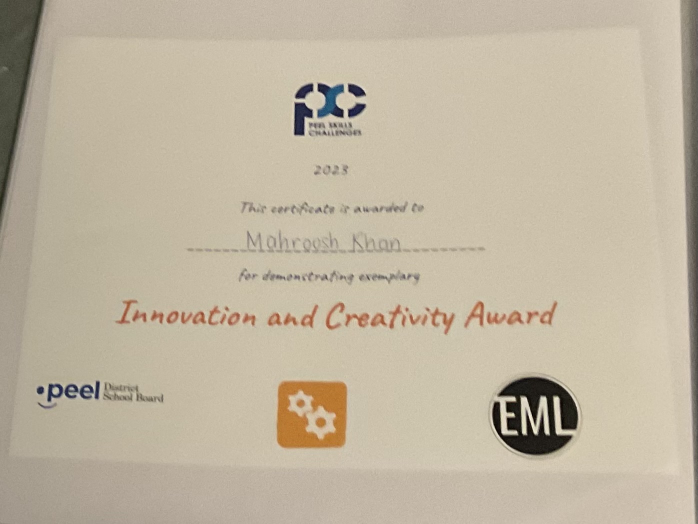 Peel Skills Mechanical Engineering Build | Devpost