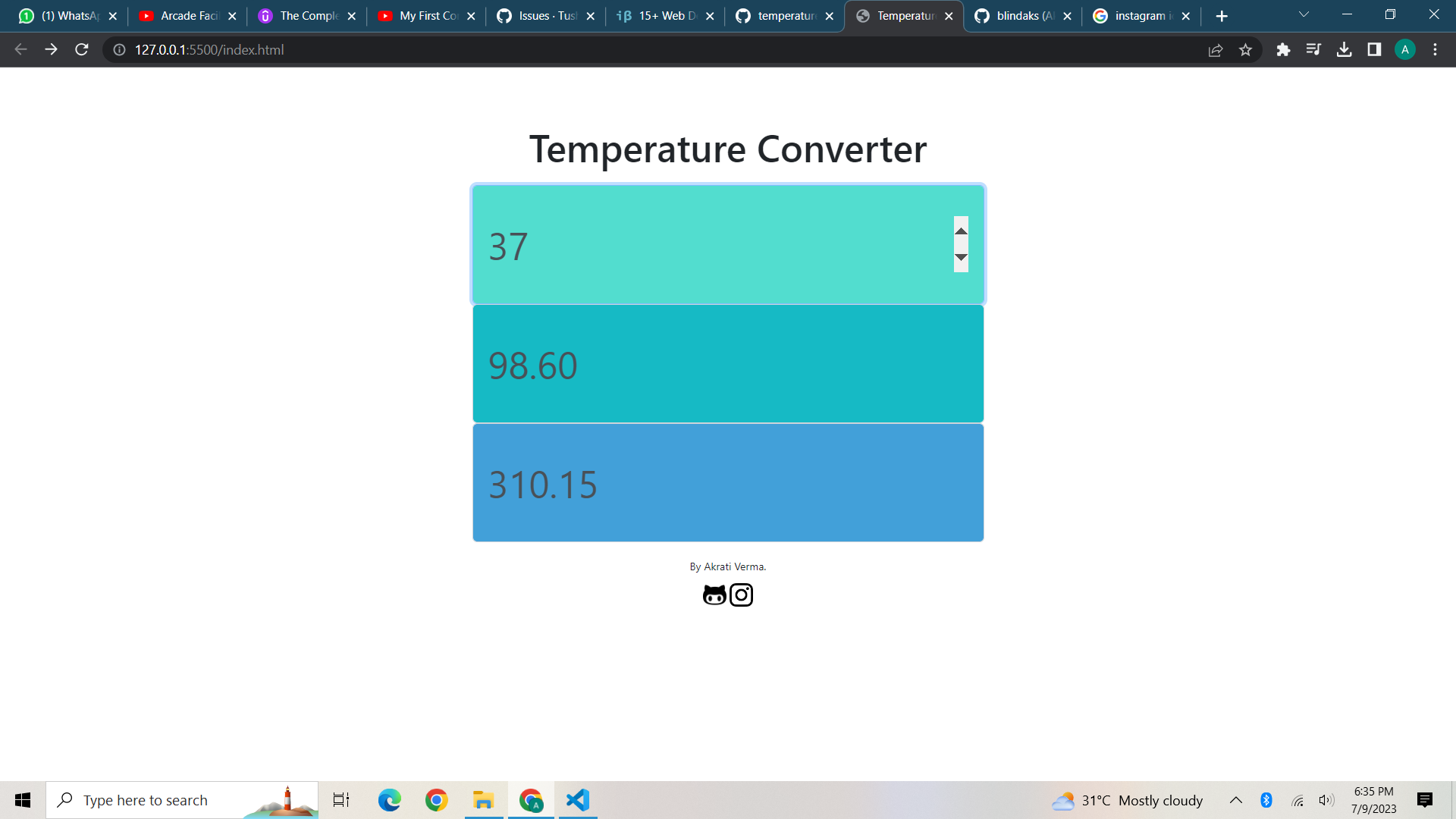 Temperature Converter | Devpost