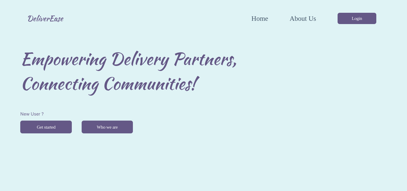 DeliverEase | Devpost