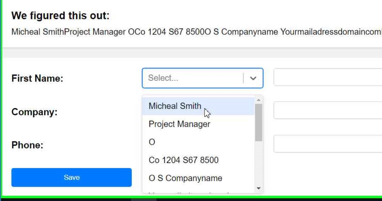 Business card scanner | Devpost
