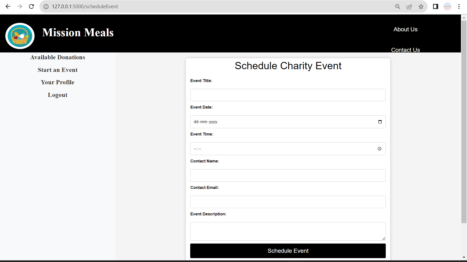 Mission Meals | Devpost