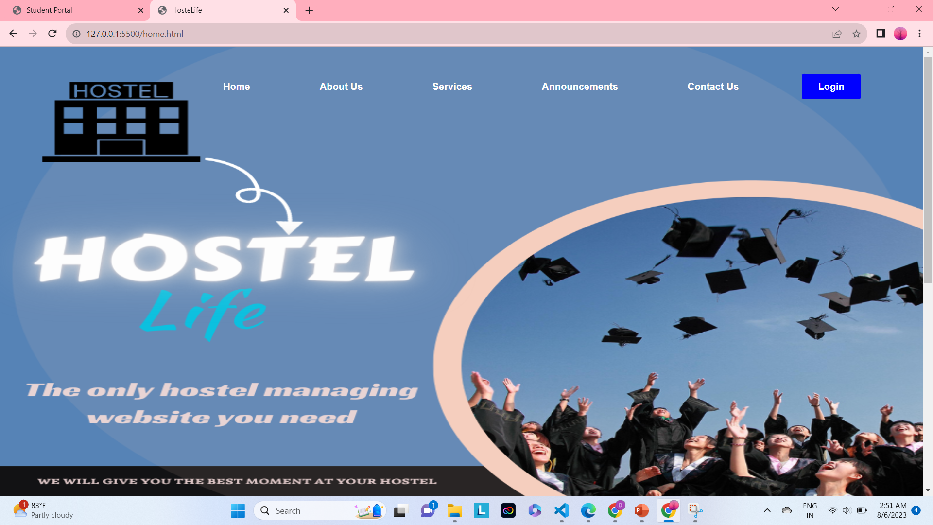 Hostel Life | Devpost