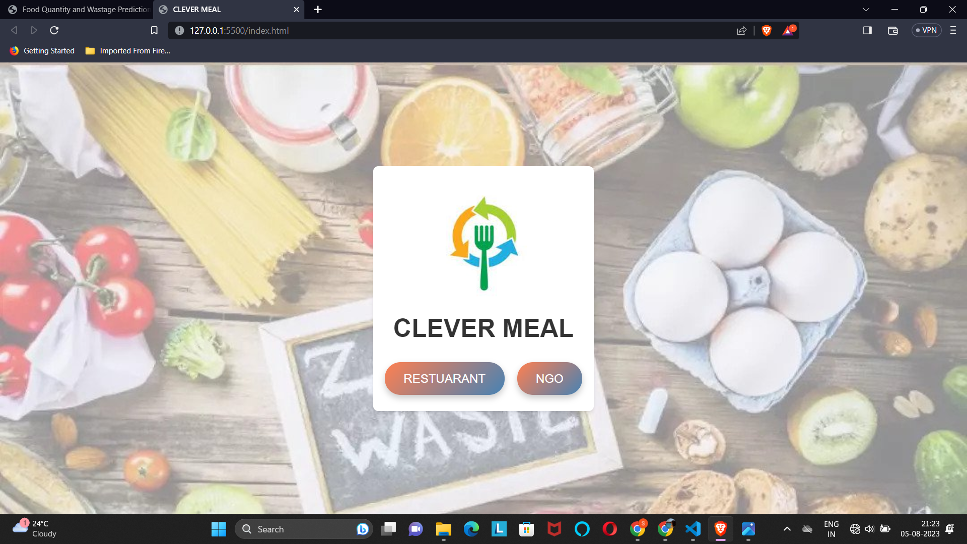 136_Clever Meal_Team_Debug girls | Devpost