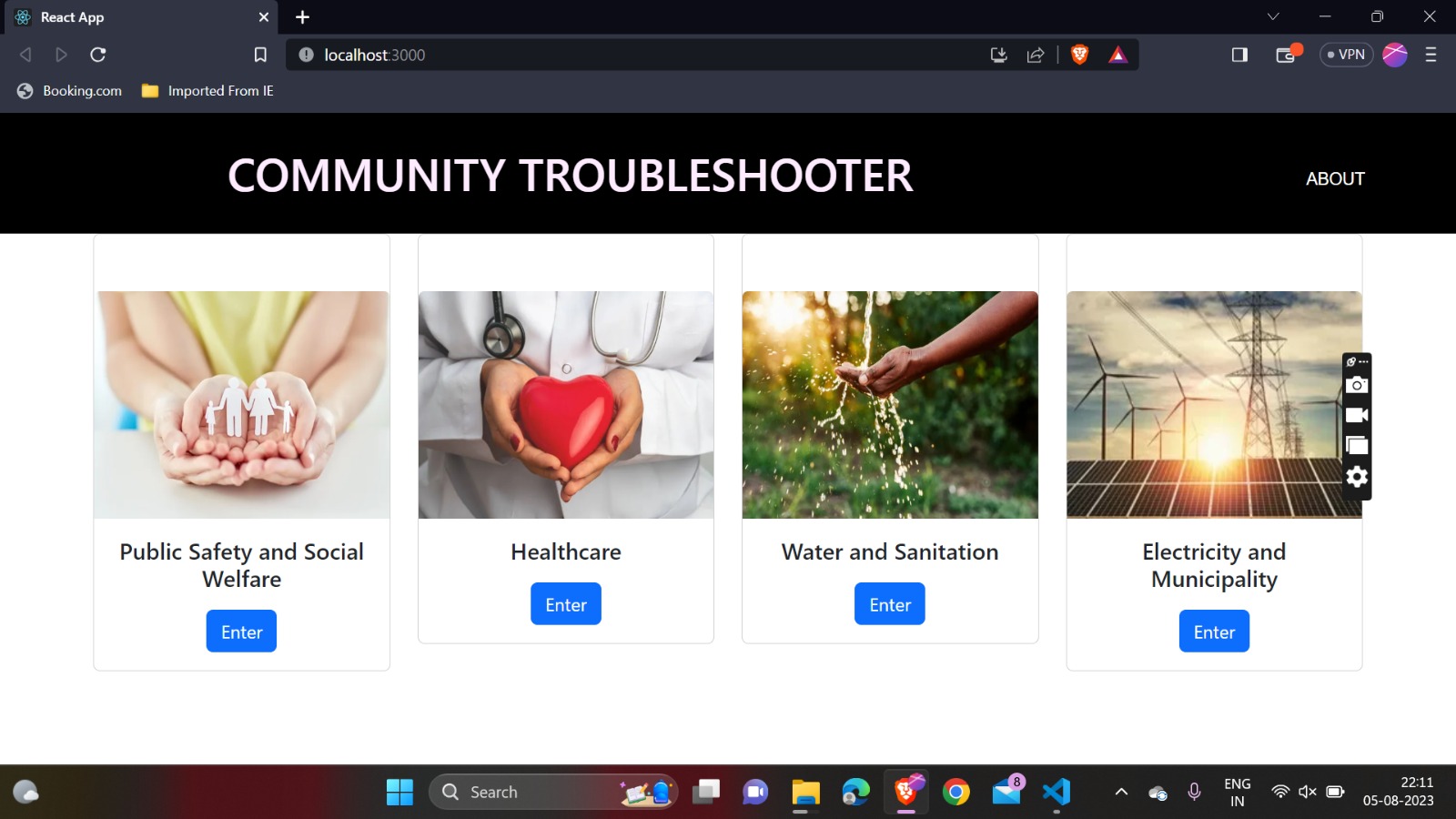 Community Trouble Shooter by Supersix - 155 | Devpost