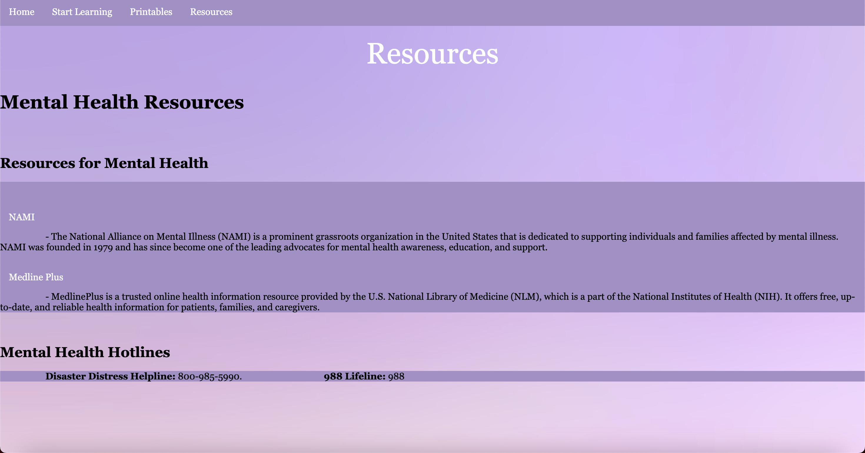 Mental Health - KLVM | Devpost