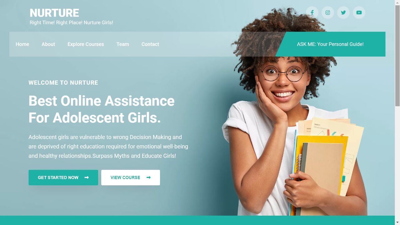 Team 196_Nurture: All in Solution for Adolecent Girls | Devpost