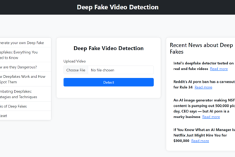 Deep Fake Video Detection | Devpost
