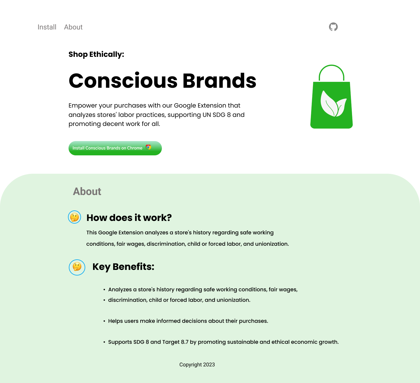 Conscious Brands | Devpost