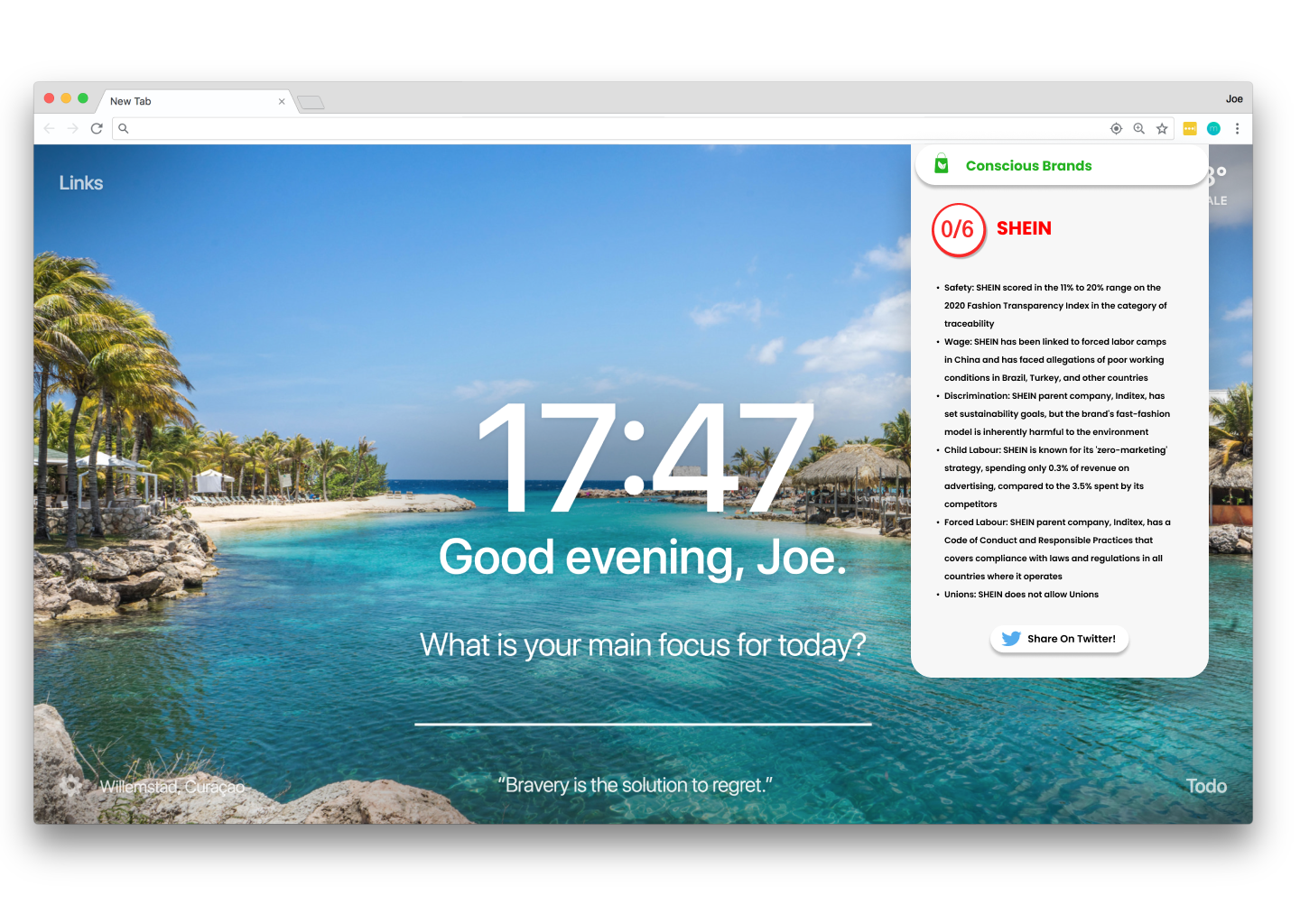 Conscious Brands | Devpost