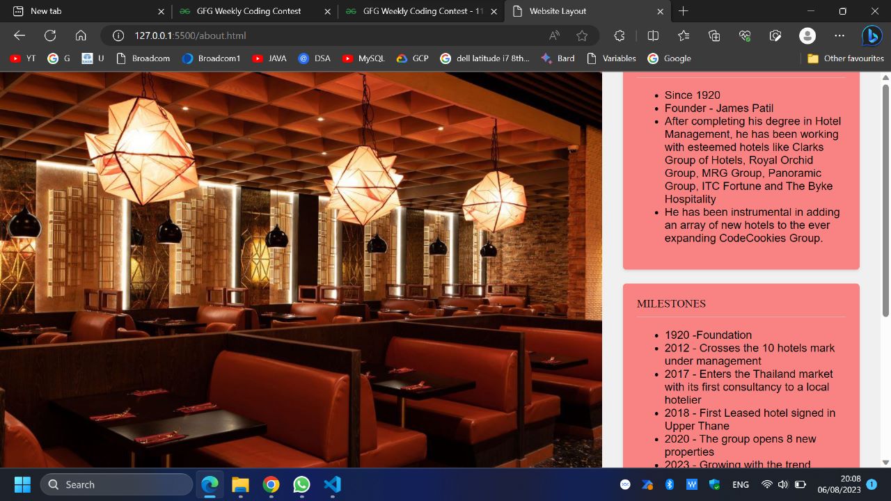 Smart Restaurant website | Devpost