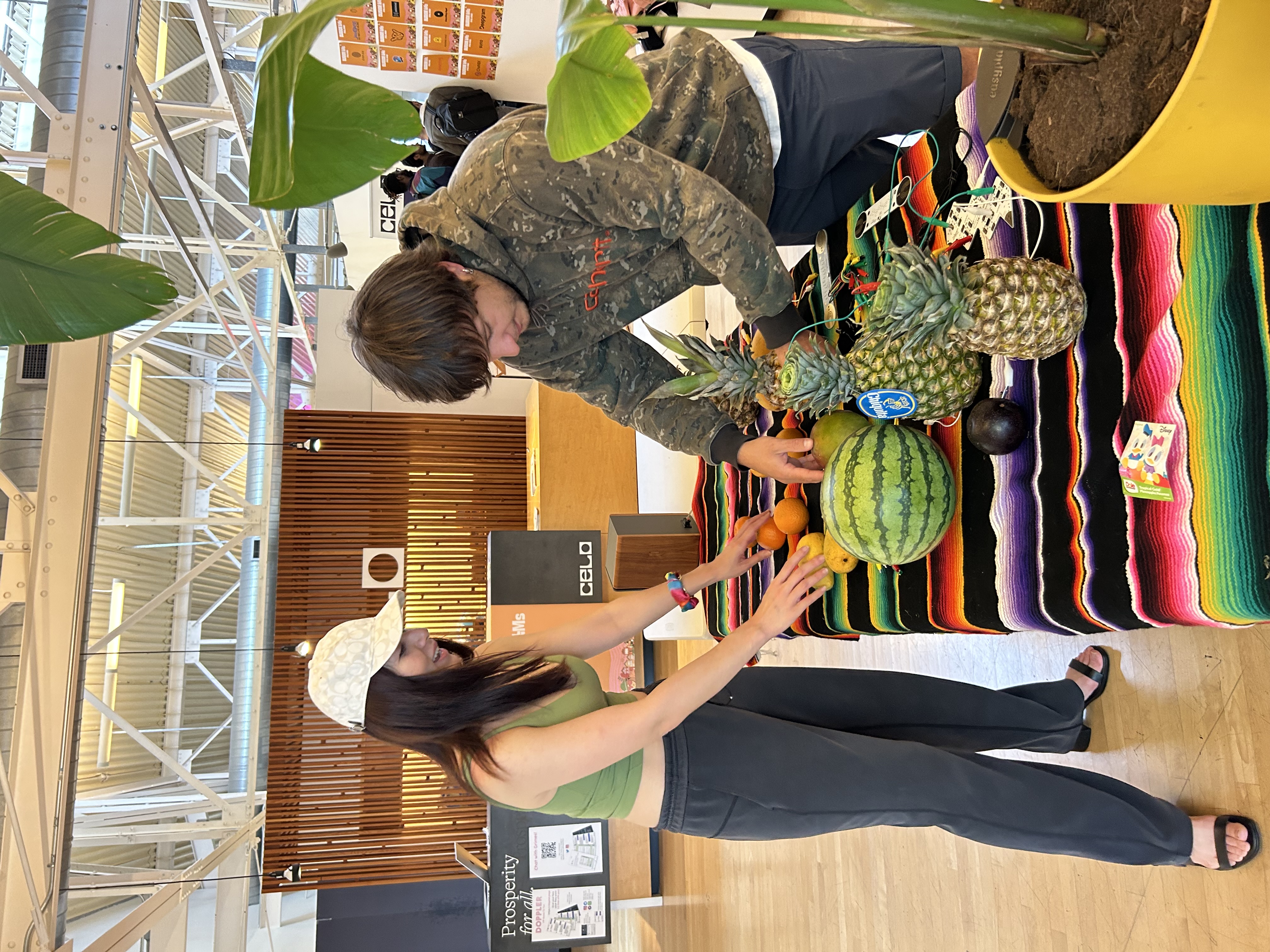 AI fruits installation. Grimes AI remix | Devpost