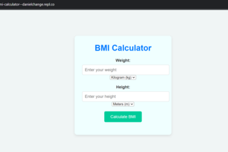 BMI Calculator | Devpost