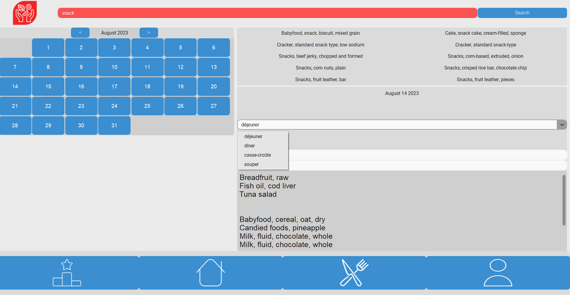 Canada Meal Planner | Devpost
