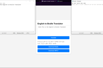 English To Braille Translator | Devpost