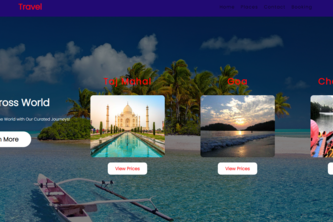 travel website | Devpost