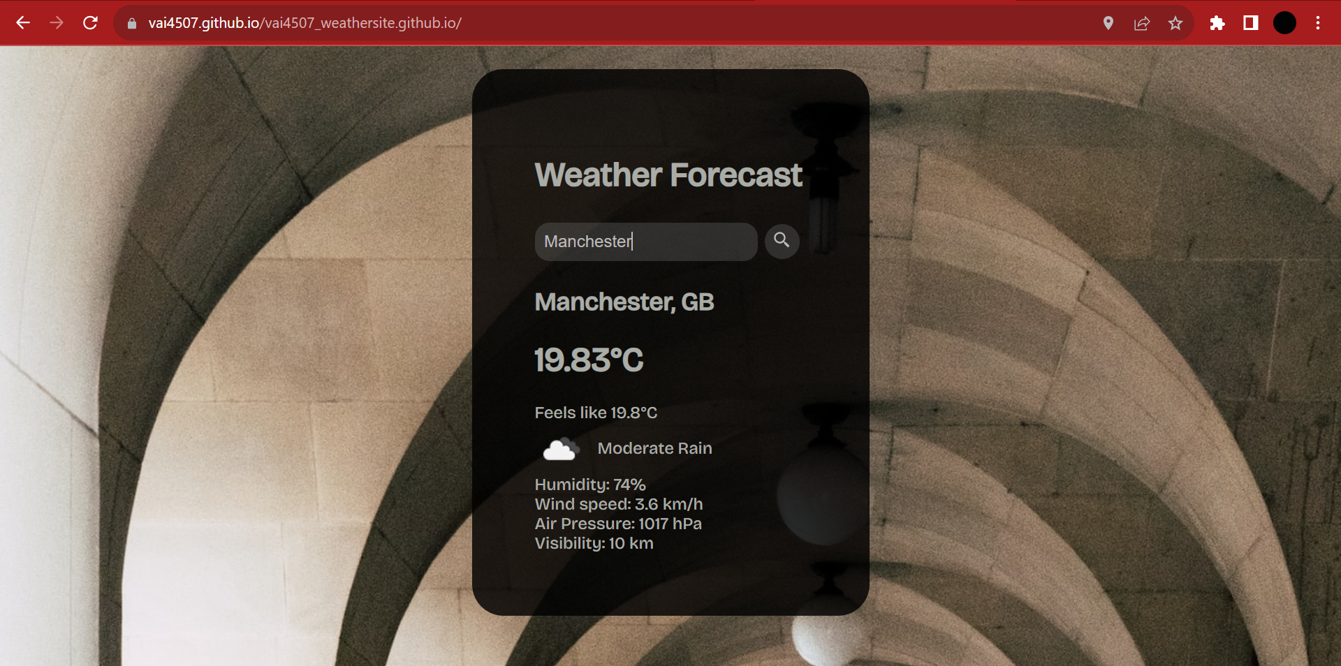 Weather App | Devpost