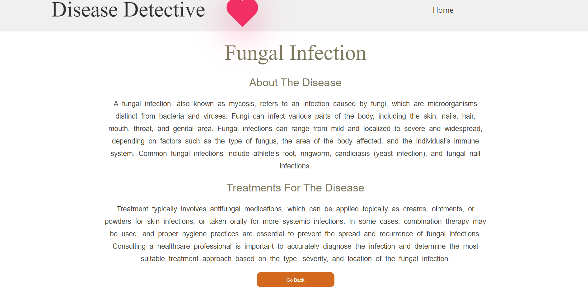Home Disease Detector | Devpost